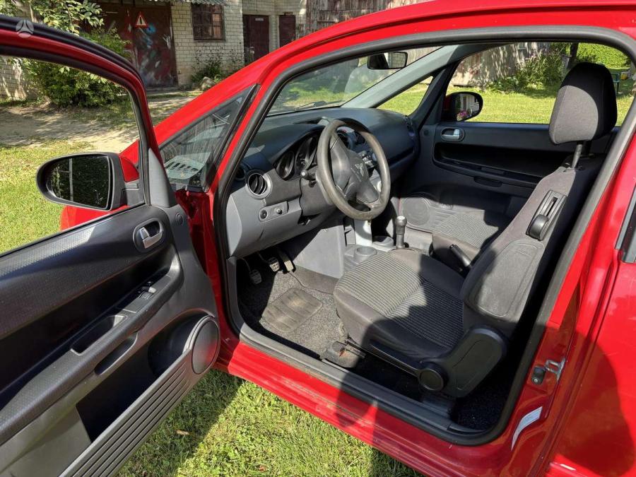 Red Mitsubishi Colt 2008 in Alytus, with an engine capacity of 1.33 L and mileage of 167 thousand km for 1100 €, photo 11 on AUTOMOTO.COM.LV