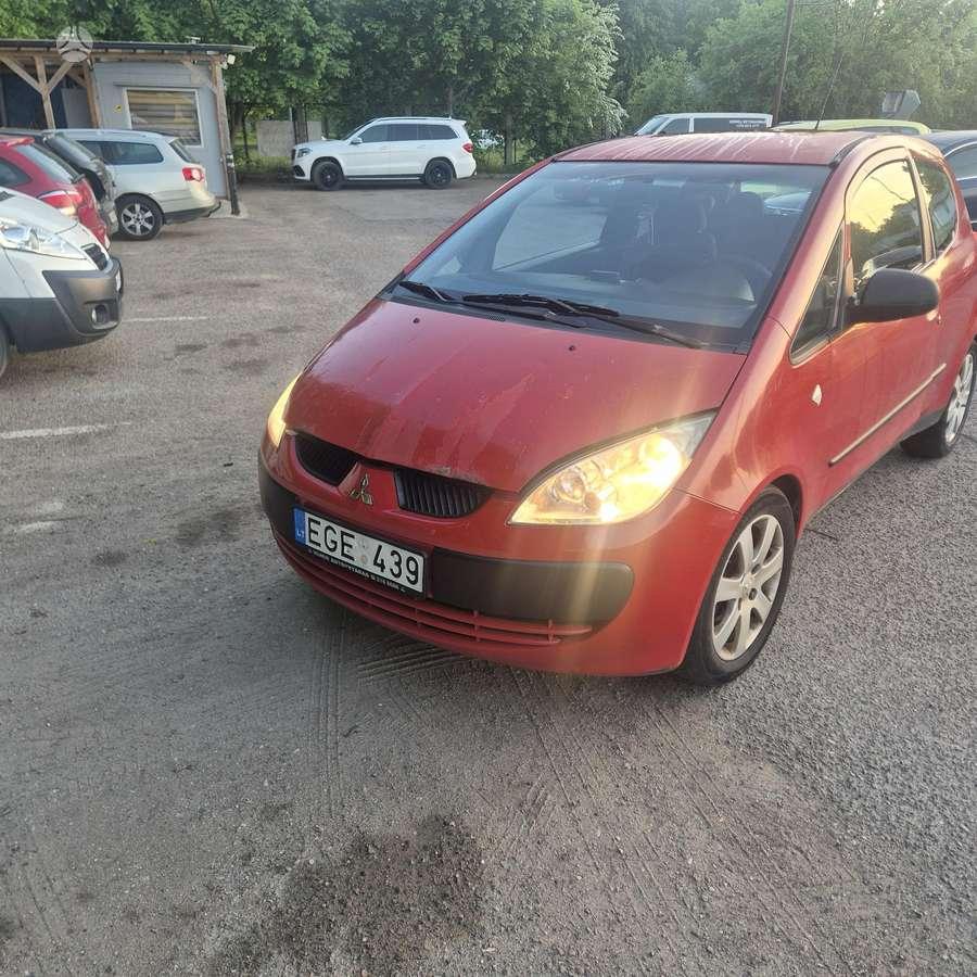 Sarkans Mitsubishi Colt 2009 Klaipėda, ar dzinēja tilpumu 1.12 L un nobraukumu 186 tūkst. km par 500 €, foto 4 vietnē AUTOMOTO.COM.LV