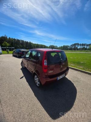 Sarkans Mitsubishi Colt 2007 Rīga, ar dzinēja tilpumu 1.30 L un nobraukumu 165 tūkst. km par 1350 €, foto 5 vietnē AUTOMOTO.COM.LV