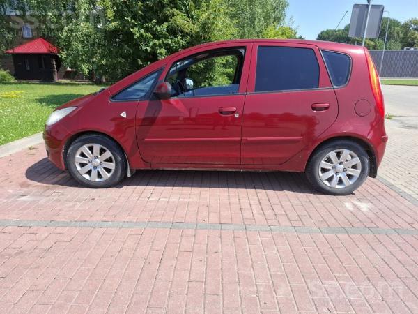Sarkans Mitsubishi Colt 2008 Jelgava, ar dzinēja tilpumu 1.30 L un nobraukumu 208 tūkst. km par 650 €, foto 2 vietnē AUTOMOTO.COM.LV