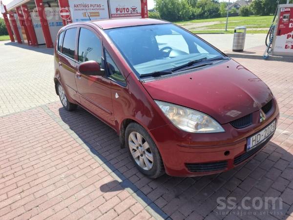 Sarkans Mitsubishi Colt 2008 Jelgava, ar dzinēja tilpumu 1.30 L un nobraukumu 208 tūkst. km par 650 €, foto 4 vietnē AUTOMOTO.COM.LV