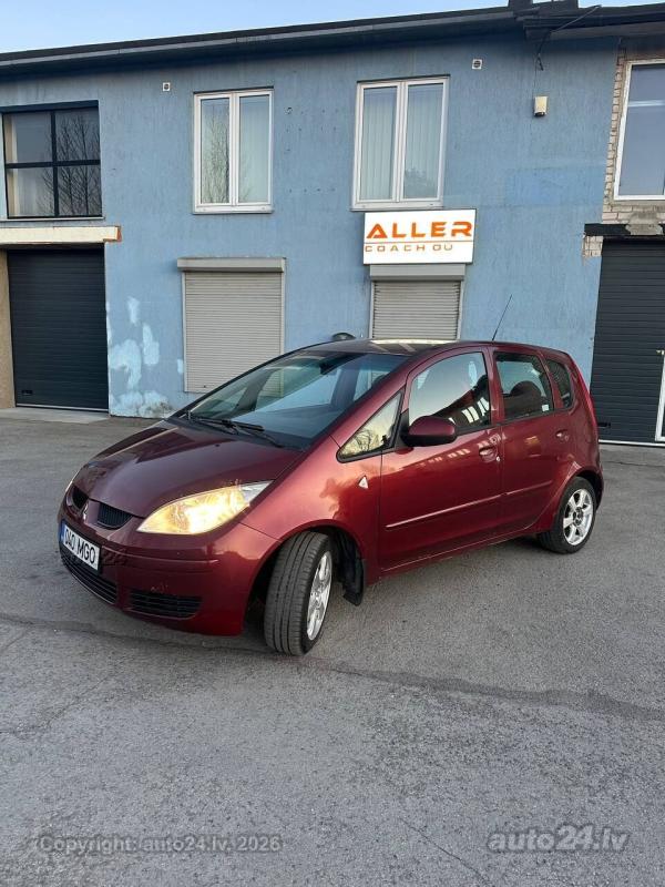 Red Mitsubishi Colt 2006 in Tallinn, with an engine capacity of 1.30 L and mileage of 120 thousand km for 1990 €, photo 1 on AUTOMOTO.COM.LV