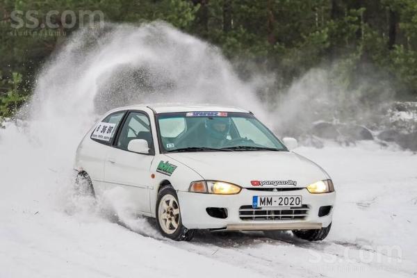 White Mitsubishi Colt 1996 in Cesis, with an engine capacity of 1.60 L and mileage of 225 thousand km for 1700 €, photo 1 on AUTOMOTO.COM.LV