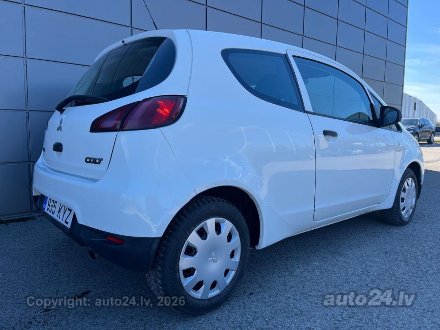 White Mitsubishi Colt 2012 in Kuressaare, with an engine capacity of 1.10 L and mileage of 165 thousand km for 2850 €, photo 7 on AUTOMOTO.COM.LV