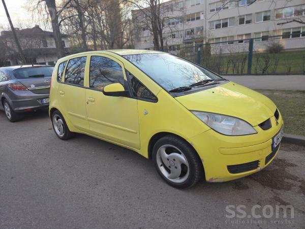 Желтый Мицубиси Кольт 2006 в Рига, объемом двигателя 1.10 л и пробегом 0 тыс. км за 350 €, фото 7 на AUTOMOTO.COM.LV