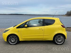 Dzeltens Mitsubishi Colt 2008 Rīga, ar dzinēja tilpumu 1.30 L un nobraukumu 221 tūkst. km par 2490 €, foto  vietnē AUTOMOTO.COM.LV
