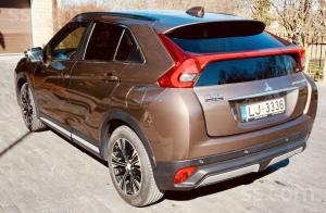 Brown Mitsubishi Eclipse 2018 in Dobele, with an engine capacity of 1.50 L and mileage of 99 thousand km for 12400 €, photo  on AUTOMOTO.COM.LV
