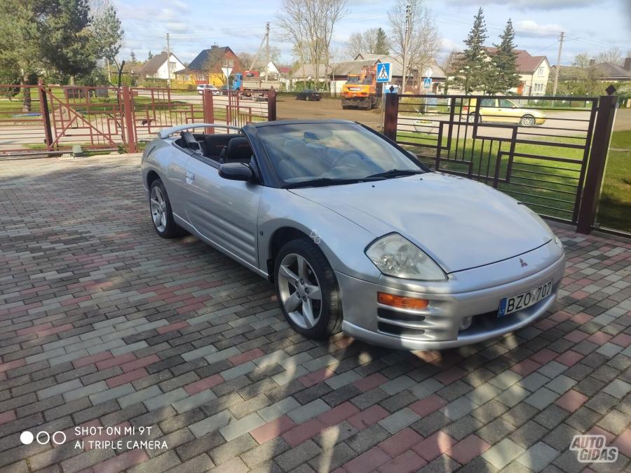 Mitsubishi Eclipse 2001 Klaipėda, ar dzinēja tilpumu 2.40 L un nobraukumu 198 tūkst. km par 4900 €, foto 1 vietnē AUTOMOTO.COM.LV