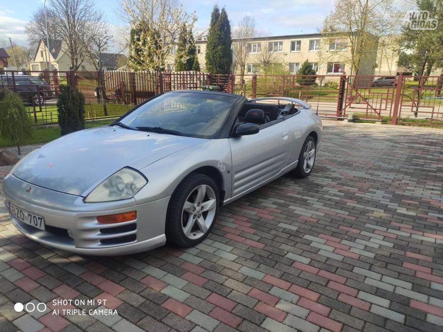 Mitsubishi Eclipse 2001 Klaipėda, ar dzinēja tilpumu 2.40 L un nobraukumu 198 tūkst. km par 4900 €, foto 3 vietnē AUTOMOTO.COM.LV