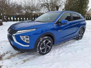 Zils Mitsubishi Eclipse Cross 2022 Alīta, ar dzinēja tilpumu 2.36 L un nobraukumu 85 tūkst. km par 19650 €, foto  vietnē AUTOMOTO.COM.LV