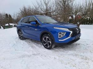 Blue Mitsubishi Eclipse Cross 2022 in Alytus, with an engine capacity of 2.36 L and mileage of 85 thousand km for 19650 €, photo 2 on AUTOMOTO.COM.LV
