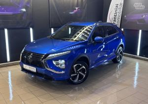 Zils Mitsubishi Eclipse Cross 2022 Avižieniai, ar dzinēja tilpumu 2.40 L un nobraukumu 100 tūkst. km par 18500 €, foto  vietnē AUTOMOTO.COM.LV