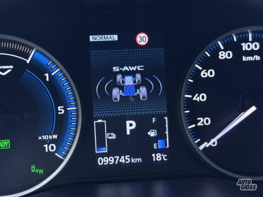 Синий Мицубиси Эклипс Кросс 2022 в Авиженяй, объемом двигателя 2.40 л и пробегом 100 тыс. км за 18500 €, фото 11 на AUTOMOTO.COM.LV