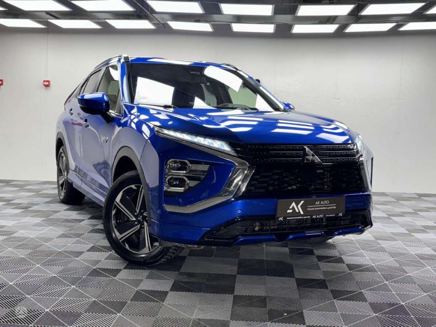 Zils Mitsubishi Eclipse Cross 2023 Kauņa, ar dzinēja tilpumu 2.36 L un nobraukumu 72 tūkst. km par 21990 €, foto 4 vietnē AUTOMOTO.COM.LV