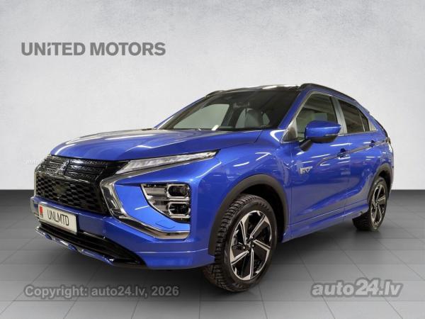 Blue Mitsubishi Eclipse Cross 2023 in Tallinn, with an engine capacity of 2.40 L and mileage of 22 thousand km for 19990 €, photo 1 on AUTOMOTO.COM.LV