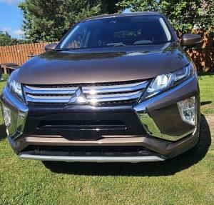 Brown Mitsubishi Eclipse Cross 2020 in Kalvarija, with an engine capacity of 1.50 L and mileage of 75 thousand km for 15950 €, photo  on AUTOMOTO.COM.LV