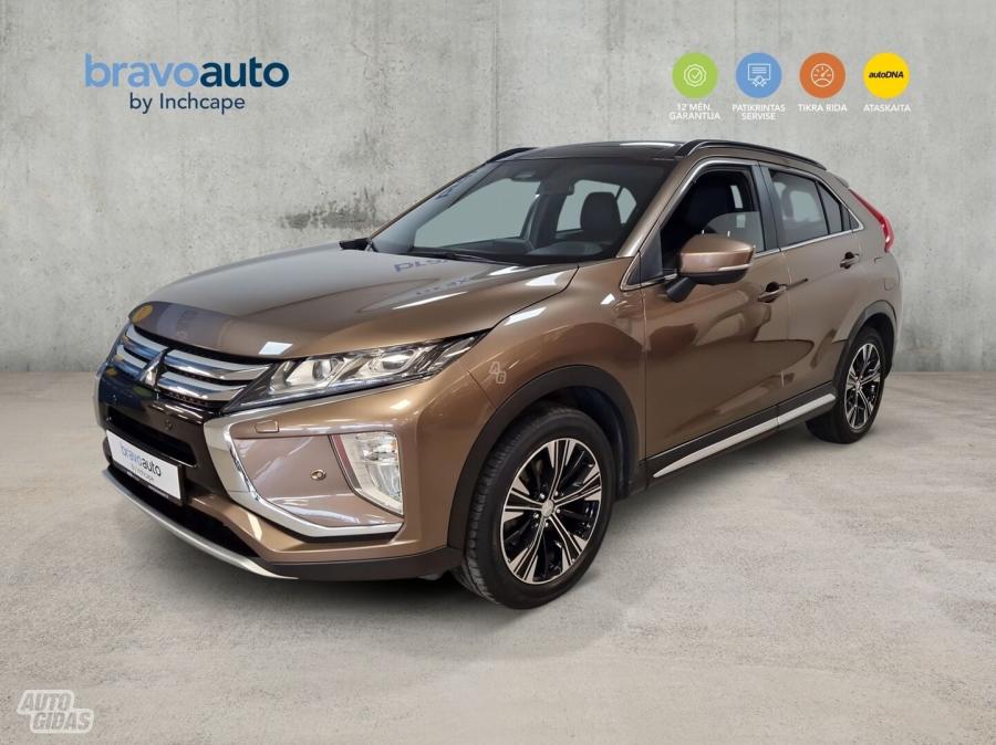 Brown Mitsubishi Eclipse Cross 2021 in Vilnius, with an engine capacity of 1.50 L and mileage of 86 thousand km for 19000 €, photo 1 on AUTOMOTO.COM.LV