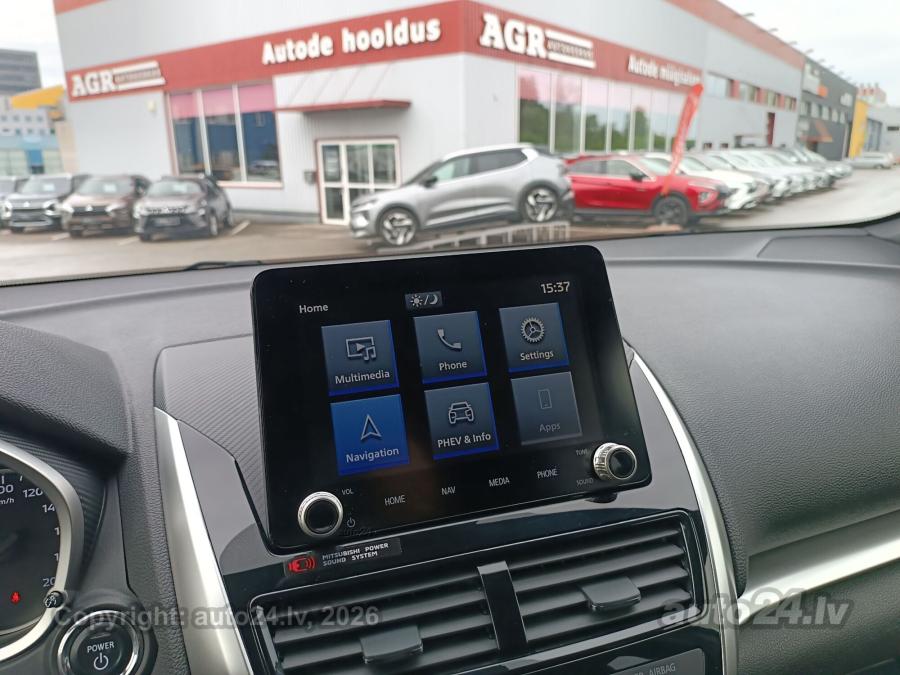 Brown Mitsubishi Eclipse Cross 2022 in Tallinn, with an engine capacity of 2.40 L and mileage of 92 thousand km for 24990 €, photo 20 on AUTOMOTO.COM.LV