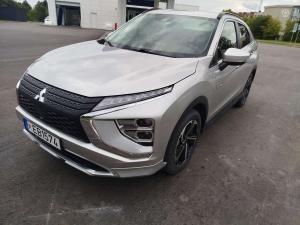 Grey Mitsubishi Eclipse Cross 2021 in Plunge, with an engine capacity of 2.36 L and mileage of 50 thousand km for 15500 €, photo  on AUTOMOTO.COM.LV