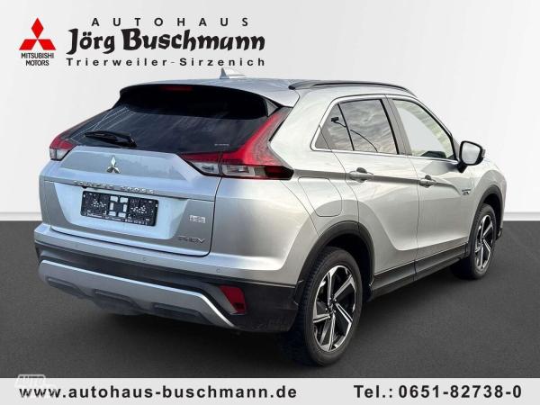 Grey Mitsubishi Eclipse Cross 2022 in Kaunas, with an engine capacity of 2.40 L and mileage of 76 thousand km for 25469 €, photo 4 on AUTOMOTO.COM.LV