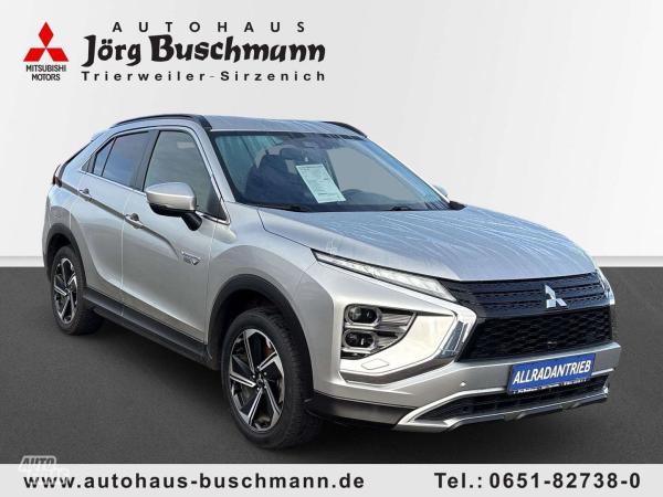 Grey Mitsubishi Eclipse Cross 2022 in Kaunas, with an engine capacity of 2.40 L and mileage of 76 thousand km for 25469 €, photo 5 on AUTOMOTO.COM.LV