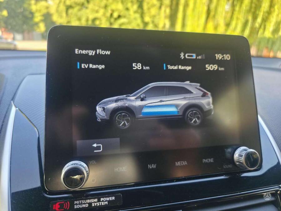 Grey Mitsubishi Eclipse Cross 2023 in Marijampole, with an engine capacity of 2.36 L and mileage of 83 thousand km for 20200 €, photo 11 on AUTOMOTO.COM.LV