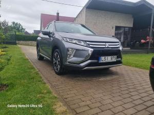 Grey Mitsubishi Eclipse Cross 2021 in Vilnius, with an engine capacity of 1.50 L and mileage of 109 thousand km for 14500 €, photo 3 on AUTOMOTO.COM.LV