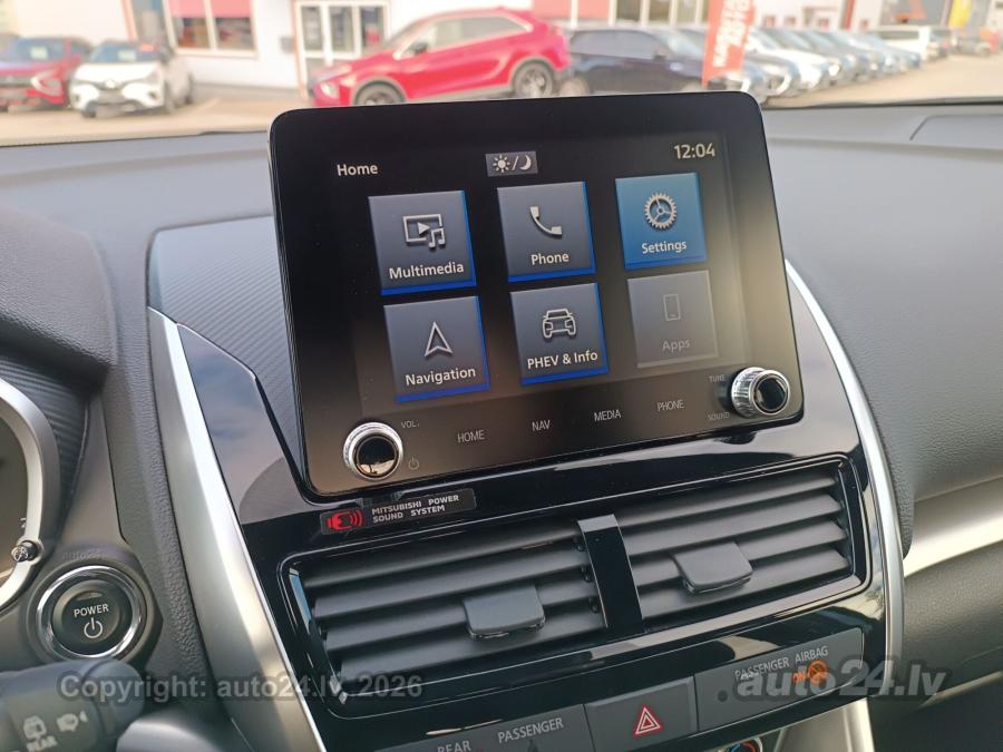 Grey Mitsubishi Eclipse Cross 2022 in Tallinn, with an engine capacity of 2.40 L and mileage of 45 thousand km for 25990 €, photo 18 on AUTOMOTO.COM.LV
