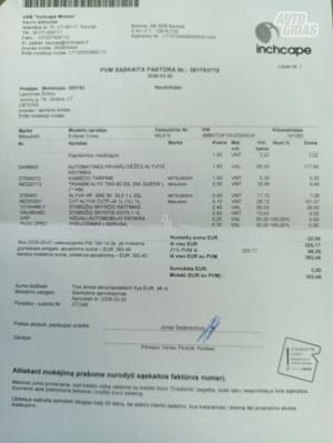 Red Mitsubishi Eclipse Cross 2018 in Jonava, with an engine capacity of 1.50 L and mileage of 144 thousand km for 12500 €, photo 10 on AUTOMOTO.COM.LV