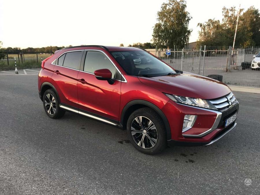 Red Mitsubishi Eclipse Cross 2019 in Marijampole, with an engine capacity of 1.50 L and mileage of 126 thousand km for 13500 €, photo 18 on AUTOMOTO.COM.LV