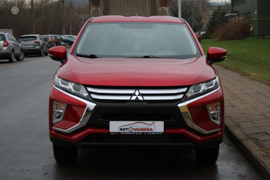 Sarkans Mitsubishi Eclipse Cross 2020 Viļņa, ar dzinēja tilpumu 1.50 L un nobraukumu 167 tūkst. km par 11300 €, foto 2 vietnē AUTOMOTO.COM.LV