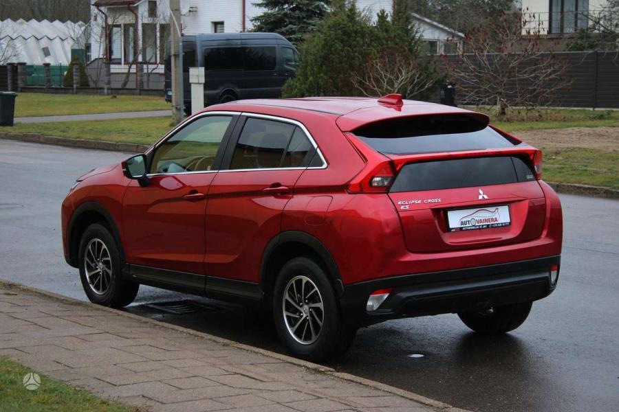 Sarkans Mitsubishi Eclipse Cross 2020 Viļņa, ar dzinēja tilpumu 1.50 L un nobraukumu 167 tūkst. km par 11300 €, foto 5 vietnē AUTOMOTO.COM.LV