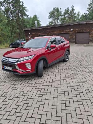 Red Mitsubishi Eclipse Cross 2020 in Zarasai, with an engine capacity of 1.50 L and mileage of 102 thousand km for 12000 €, photo  on AUTOMOTO.COM.LV