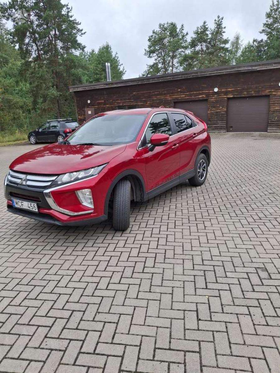 Sarkans Mitsubishi Eclipse Cross 2020 Zarasai, ar dzinēja tilpumu 1.50 L un nobraukumu 102 tūkst. km par 12000 €, foto 1 vietnē AUTOMOTO.COM.LV
