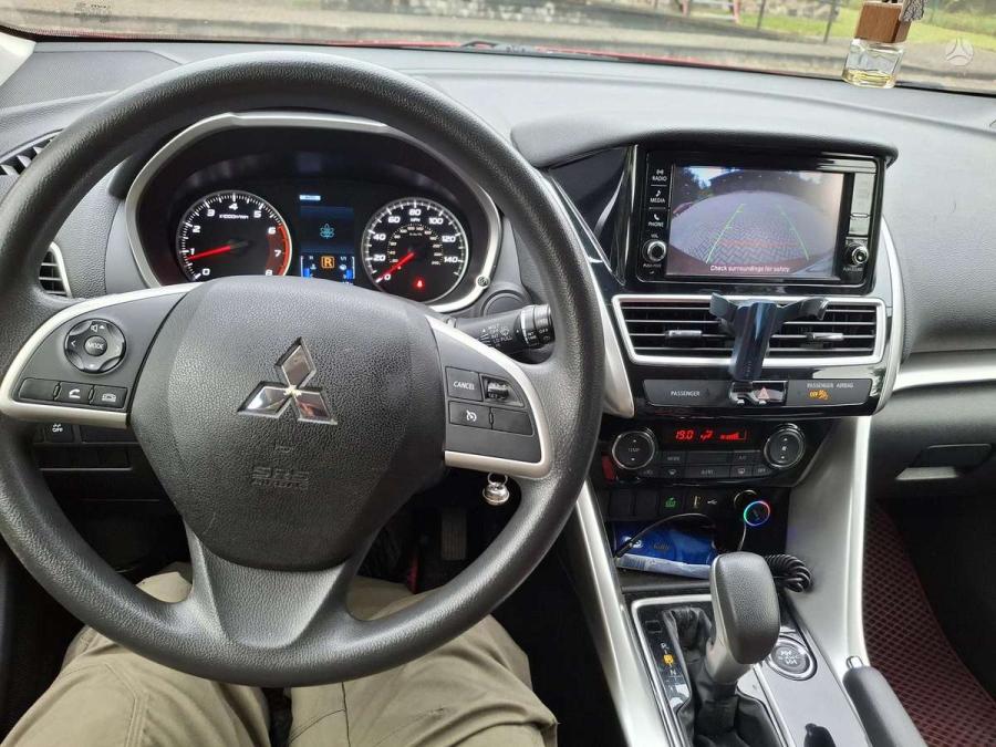 Sarkans Mitsubishi Eclipse Cross 2020 Zarasai, ar dzinēja tilpumu 1.50 L un nobraukumu 102 tūkst. km par 12000 €, foto 8 vietnē AUTOMOTO.COM.LV