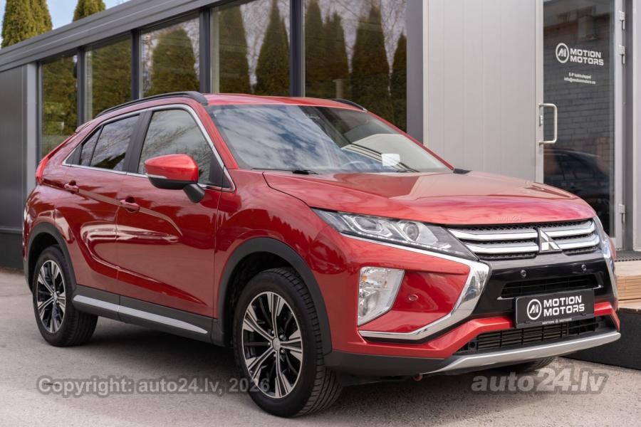 Red Mitsubishi Eclipse Cross 2018 in Tallinn, with an engine capacity of 1.50 L and mileage of 103 thousand km for 13900 €, photo 1 on AUTOMOTO.COM.LV