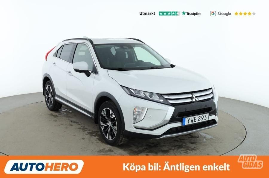 White Mitsubishi Eclipse Cross 2018 in Kaunas, with an engine capacity of 0.00 L and mileage of 64 thousand km for 22339 €, photo 4 on AUTOMOTO.COM.LV
