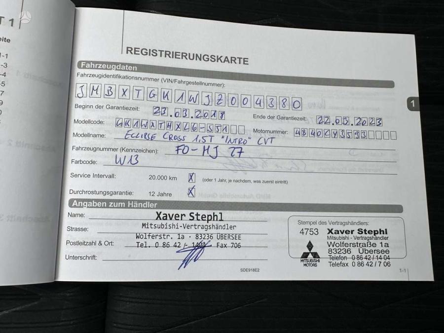 Белый Мицубиси Эклипс Кросс 2018 в Вильнюс, объемом двигателя 1.50 л и пробегом 154 тыс. км за 14750 €, фото 31 на AUTOMOTO.COM.LV