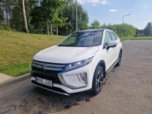 Белый Мицубиси Эклипс Кросс 2019 в Утена, объемом двигателя 1.50 л и пробегом 143 тыс. км за 14500 €, фото  на AUTOMOTO.COM.LV