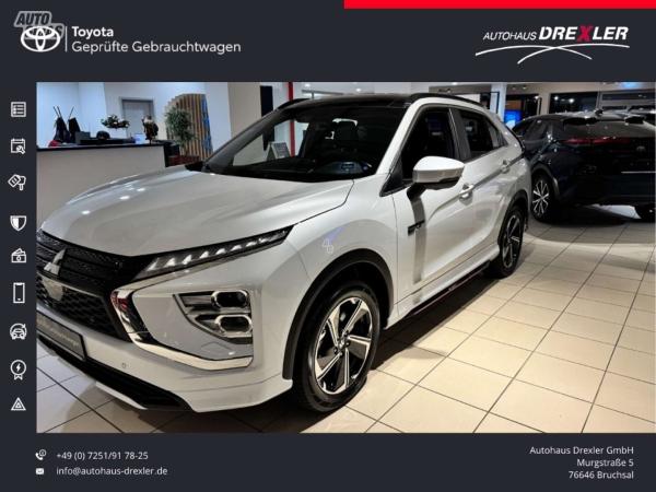 Balts Mitsubishi Eclipse Cross 2021 Kauņa, ar dzinēja tilpumu 2.40 L un nobraukumu 44 tūkst. km par 26417 €, foto 1 vietnē AUTOMOTO.COM.LV