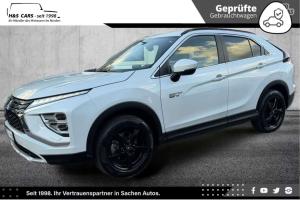White Mitsubishi Eclipse Cross 2022 in Kaunas, with an engine capacity of 2.40 L and mileage of 25 thousand km for 22590 €, photo 3 on AUTOMOTO.COM.LV