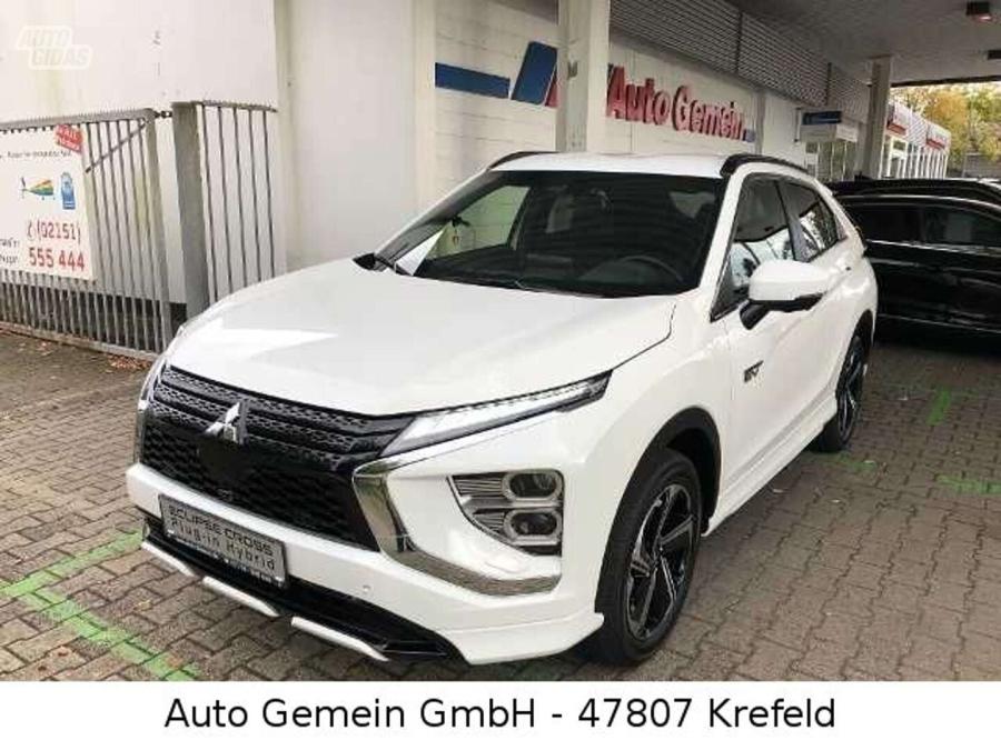 Balts Mitsubishi Eclipse Cross 2022 Kauņa, ar dzinēja tilpumu 2.40 L un nobraukumu 55 tūkst. km par 26883 €, foto 1 vietnē AUTOMOTO.COM.LV