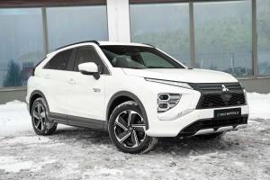 Balts Mitsubishi Eclipse Cross 2022 Viļņa, ar dzinēja tilpumu 2.36 L un nobraukumu 40 tūkst. km par 21950 €, foto  vietnē AUTOMOTO.COM.LV