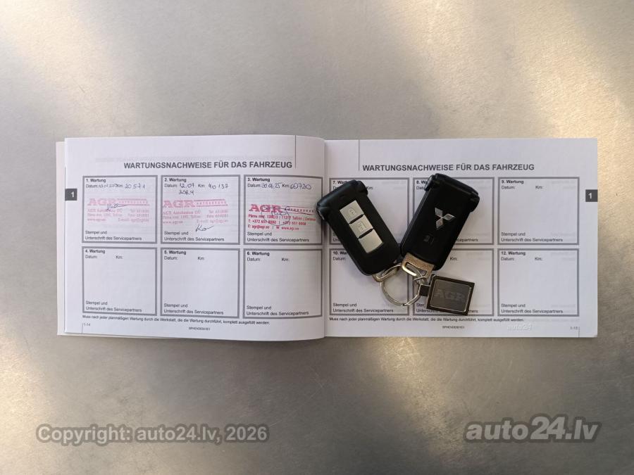 White Mitsubishi Eclipse Cross 2022 in Tallinn, with an engine capacity of 2.40 L and mileage of 80 thousand km for 26990 €, photo 27 on AUTOMOTO.COM.LV