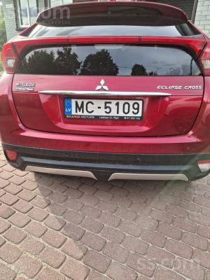Sarkans Mitsubishi Eclipse 2019 Rīga, ar dzinēja tilpumu 1.50 L un nobraukumu 127 tūkst. km par 12800 €, foto 4 vietnē AUTOMOTO.COM.LV
