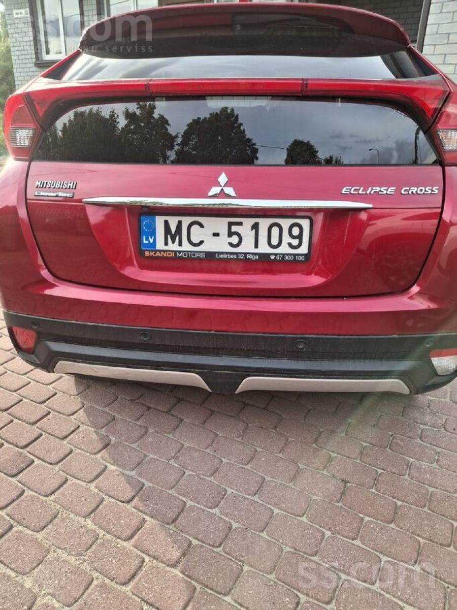 Sarkans Mitsubishi Eclipse 2019 Rīga, ar dzinēja tilpumu 1.50 L un nobraukumu 127 tūkst. km par 12800 €, foto 4 vietnē AUTOMOTO.COM.LV