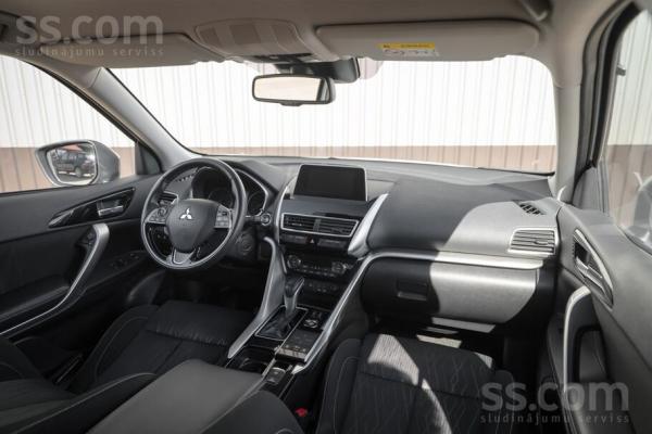 White Mitsubishi Eclipse 2019 in Talsi, with an engine capacity of 2.30 L and mileage of 183 thousand km for 13950 €, photo 8 on AUTOMOTO.COM.LV