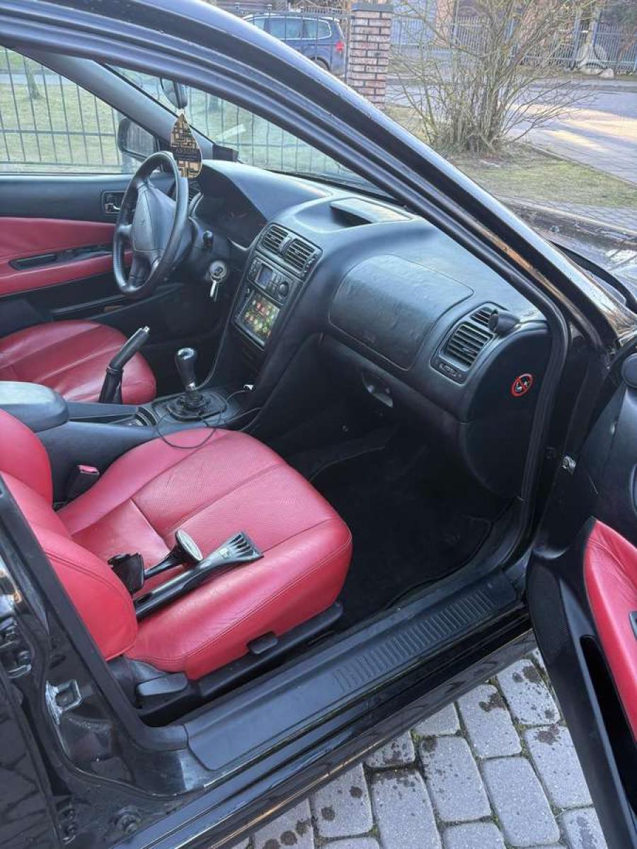 Black Mitsubishi Galant 2001 in Vilnius, with an engine capacity of 2.50 L and mileage of 22 thousand km for 2222 €, photo 6 on AUTOMOTO.COM.LV