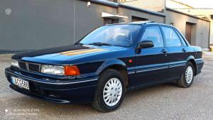 Blue Mitsubishi Galant 1992 in Pakruojis, with an engine capacity of 1.80 L and mileage of 280 thousand km for 1700 €, photo 10 on AUTOMOTO.COM.LV