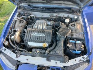 Zils Mitsubishi Galant 2001 Cēsis, ar dzinēja tilpumu 2.50 L un nobraukumu 350 tūkst. km par 3100 €, foto 10 vietnē AUTOMOTO.COM.LV